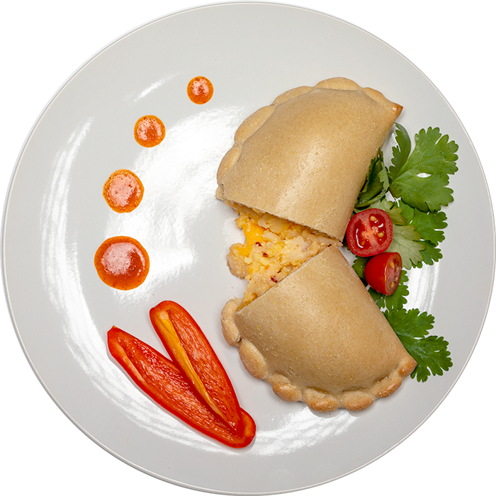 Spicy Cheddar and Egg Breakfast Pocket - Albie's Foods